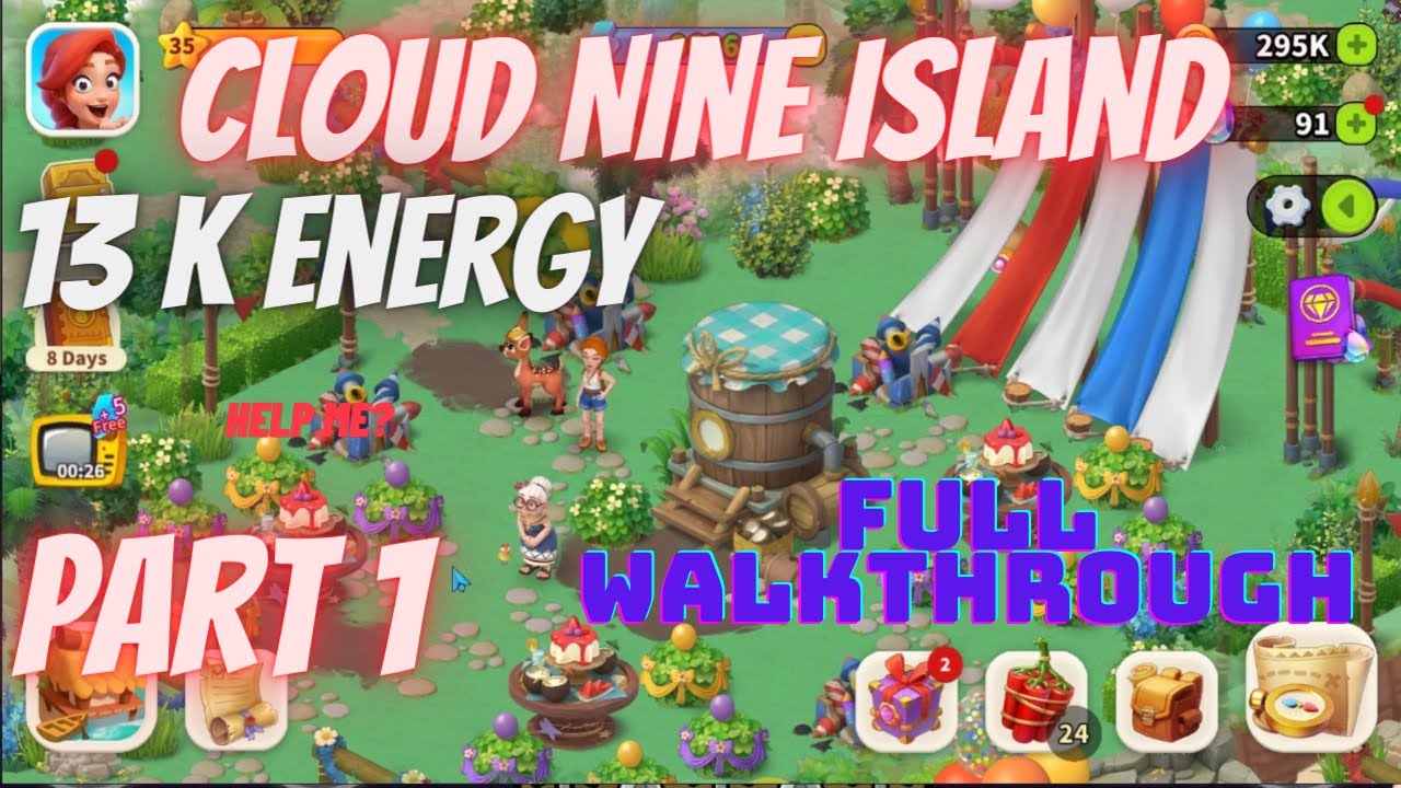 Family Farm Adventure Cloud Nine Island (Part 1) - YouTube