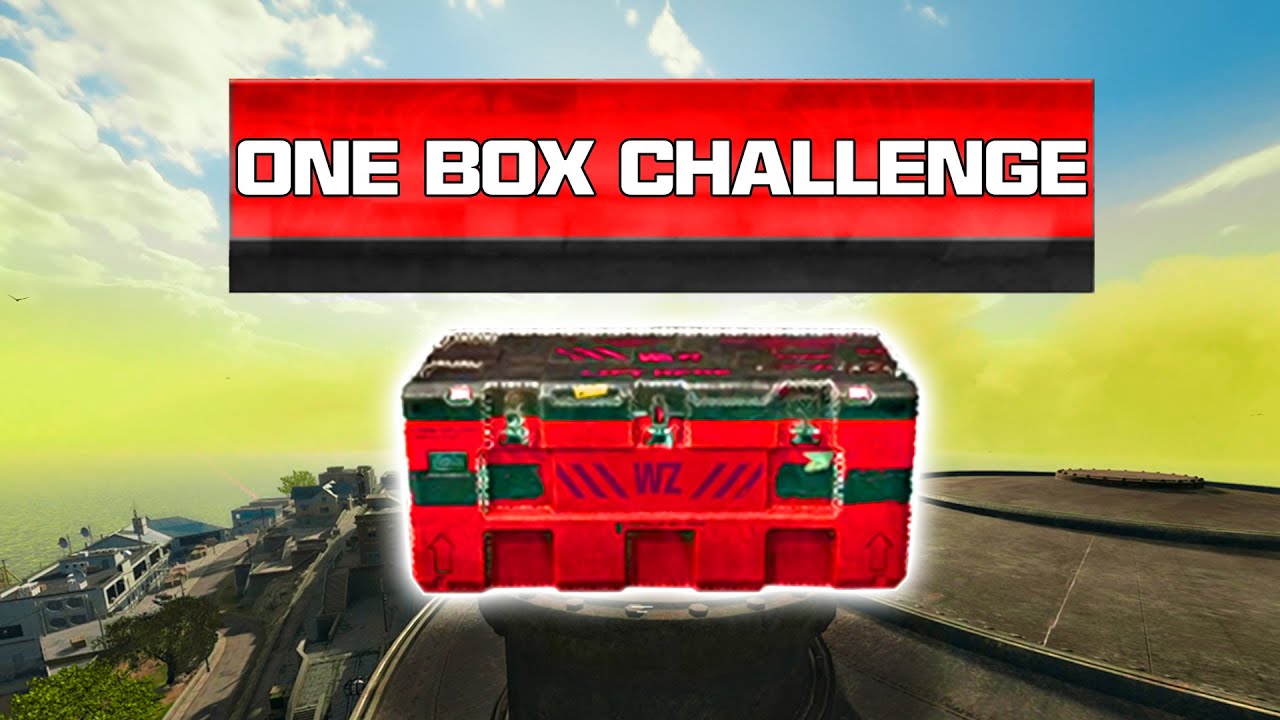 The ONE BOX CHALLENGE On REBIRTH ISLAND Is PAINFUL - YouTube