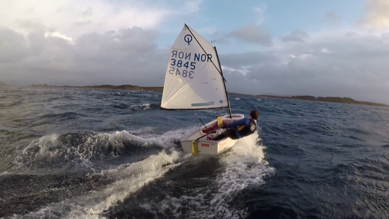 Extreme Optimist Sailing in Stavanger - YouTube