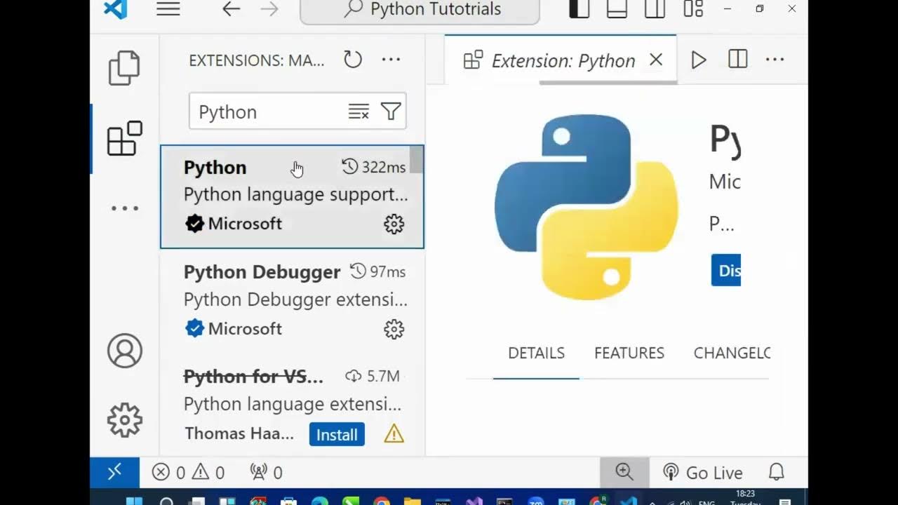 Third Lecture in Python - How to Use Python in VS Code in Marathi ...