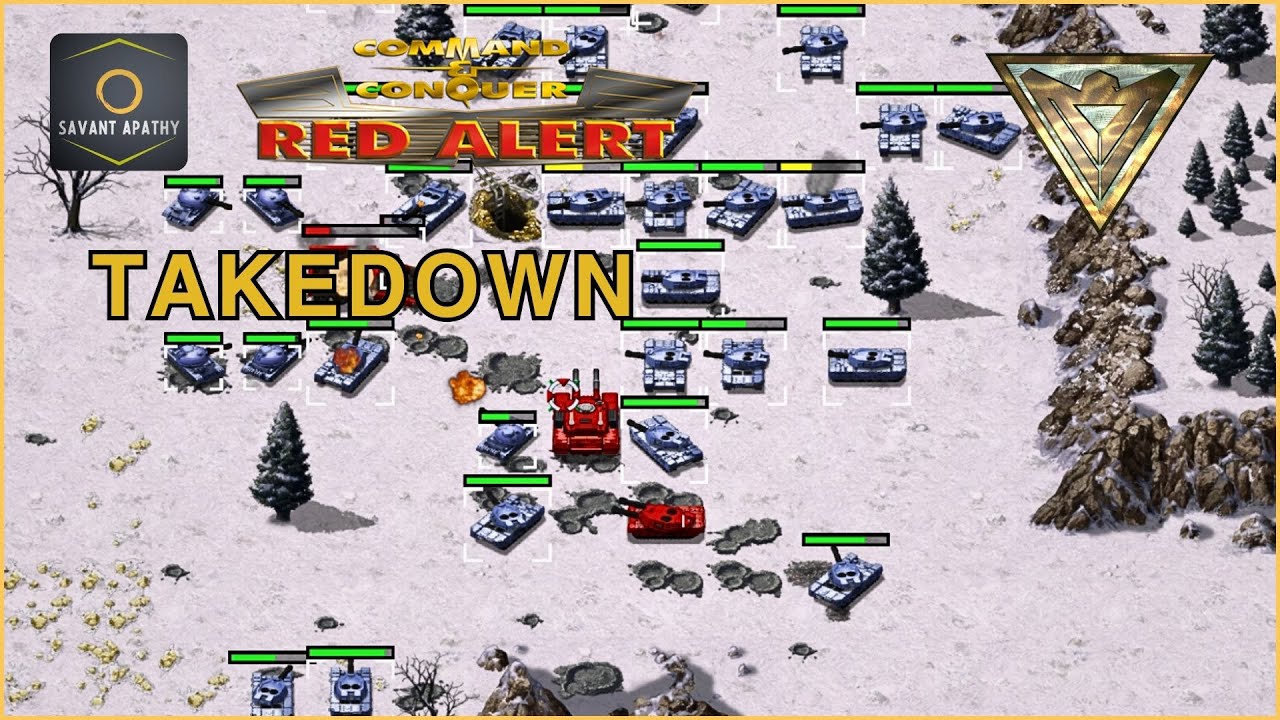 Command & Conquer - Red Alert - Allies 12 - Takedown [Hard] - YouTube