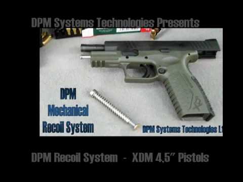 DPM Mechanical System for XDM 4.5" Pistols - YouTube