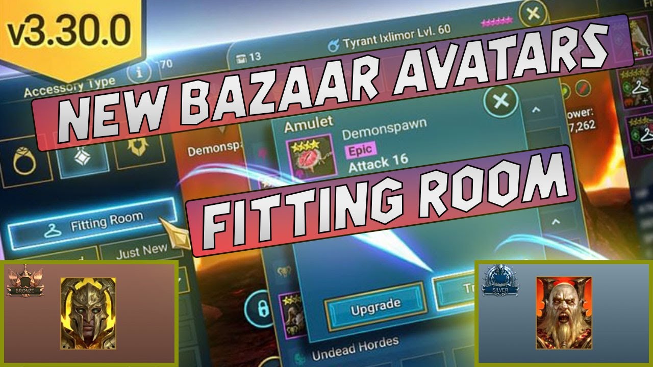 PATCH 3.30 RAID | New Avatars | Fitting Room | Community Update | Raid ...