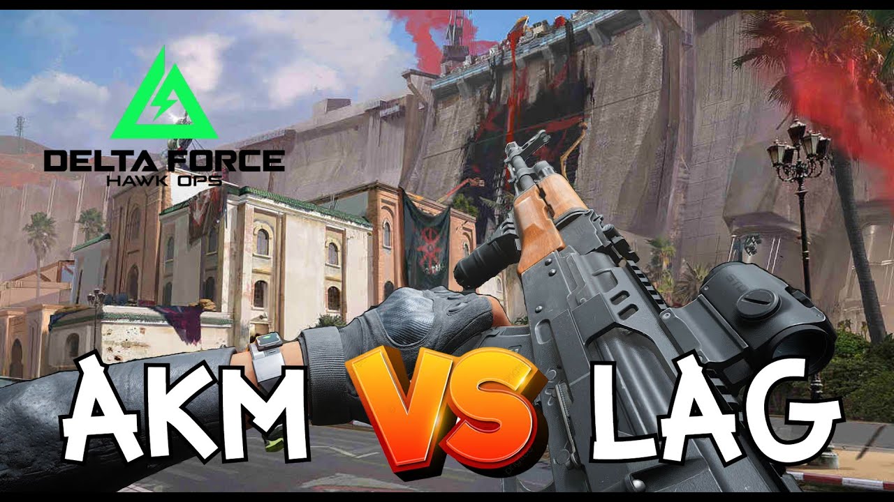 Delta Force - Destroy Lag With This Dog Cheap AKM - YouTube