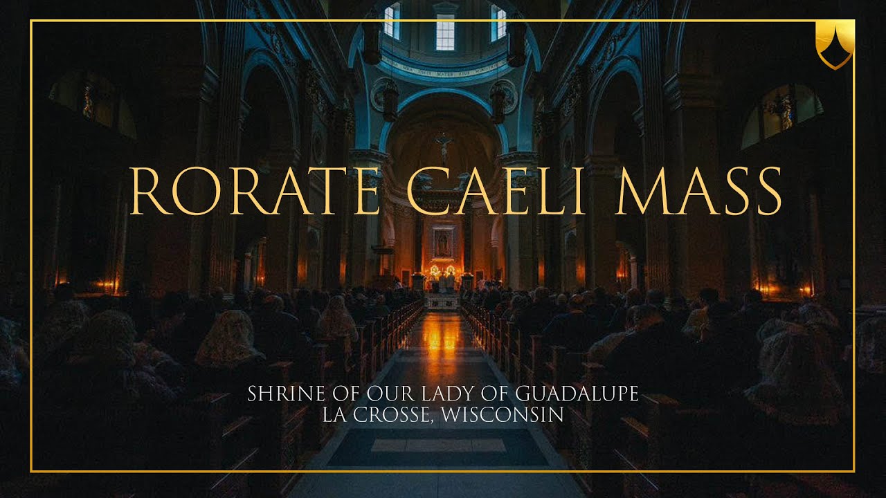 Rorate Caeli Mass | December 14, 2024 - YouTube