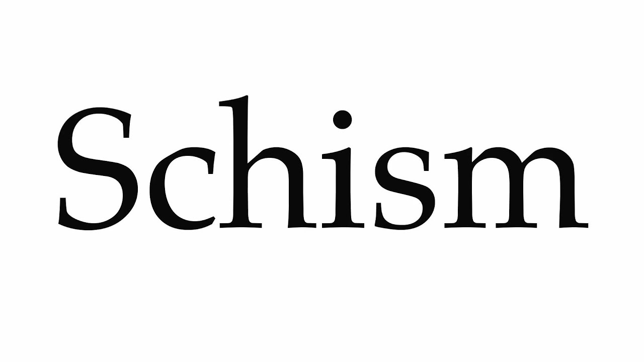 How to Pronounce Schism - YouTube