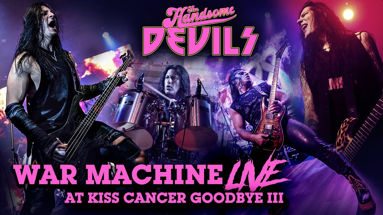 The Handsome Devils - War Machine (Live at Kiss Cancer Goodbye III) - YouTube