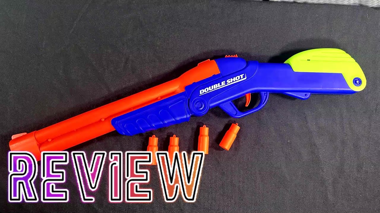 [REVIEW] Air Warriors DoubleShot | Shell Ejecting Shotgun! [Nerf War ...