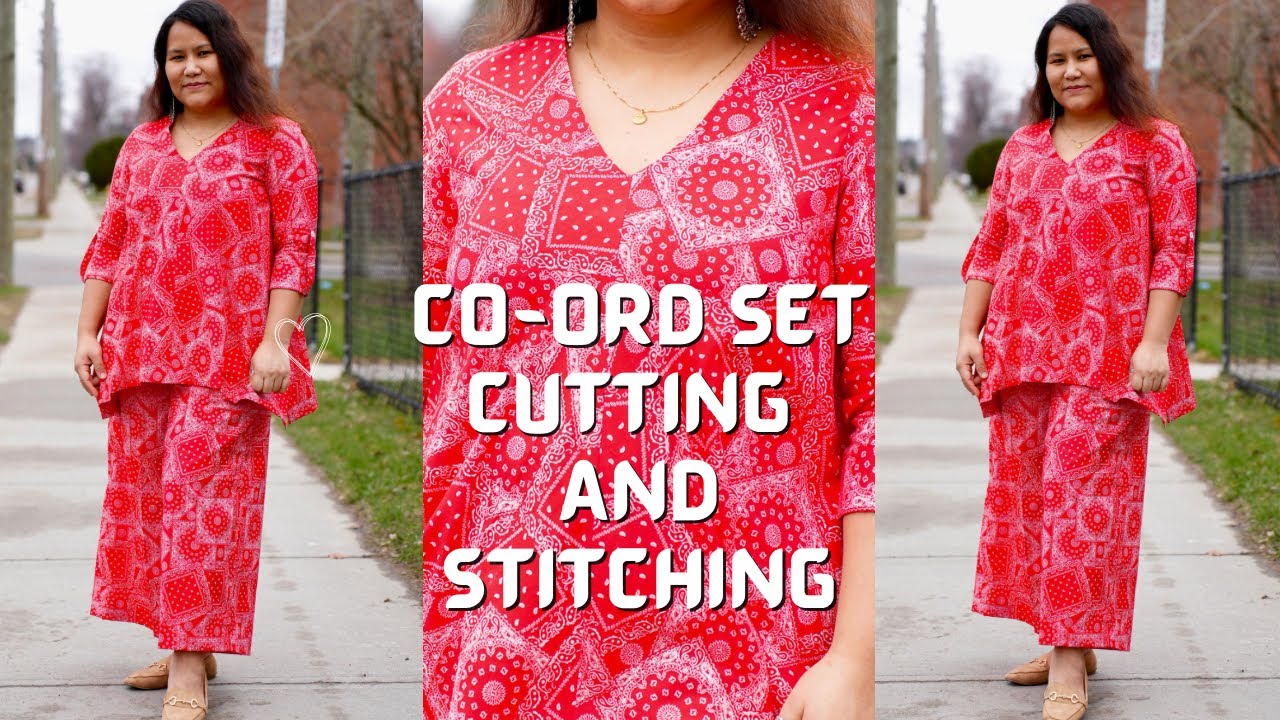 Co-ord set Cutting and stitching|Very Easy and comfortable Cord set ...