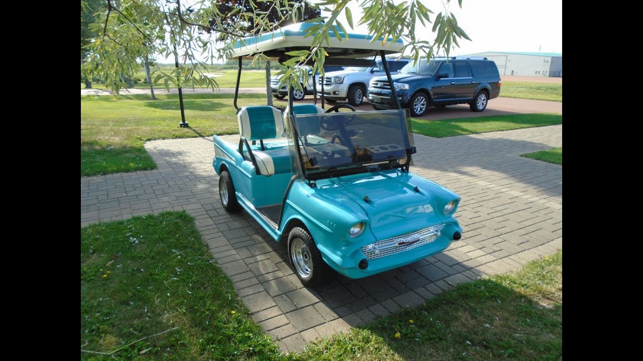 The ultimate custom golf buggy - YouTube