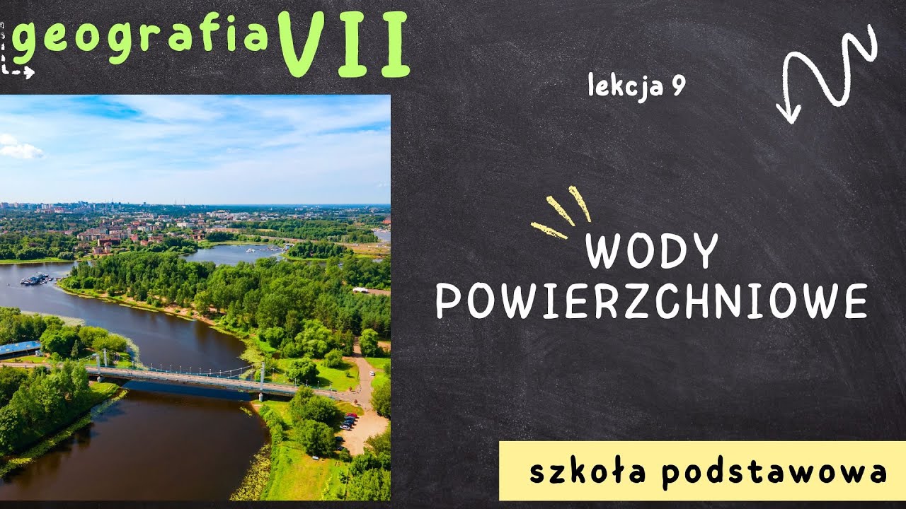 Geografia klasa 7 [Lekcja 9 - Wody powierzchniowe] - YouTube