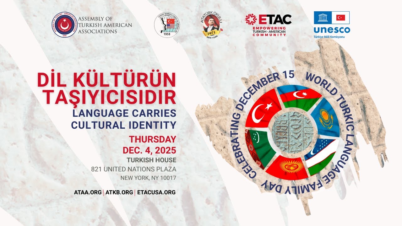 Celebrating December 15 World Turkic Language Family Day - YouTube