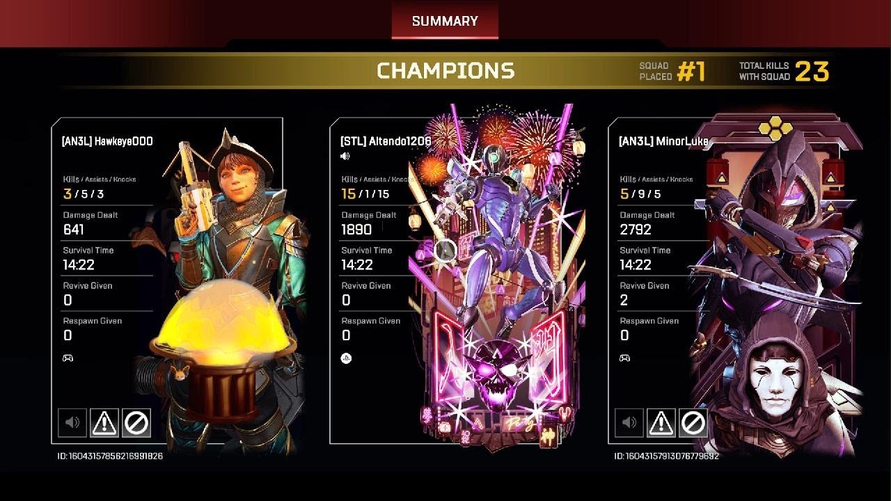 15 KILL GAME G3 Apex Legend - YouTube