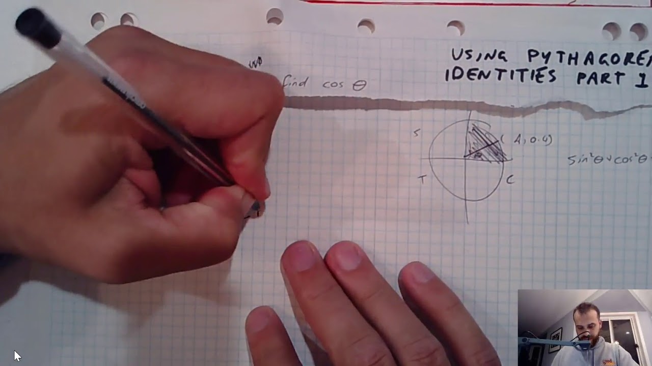 Using Pythagorean Identities Part 1 - YouTube