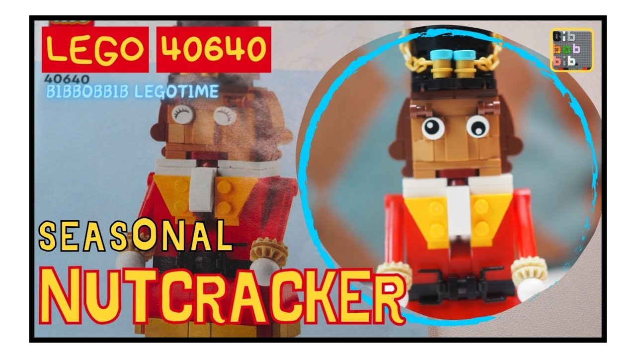LEGO 40640 Nutcracker, Nutcracker Figure in LEGO Form, Lego Seasonal ...