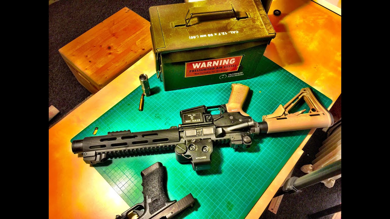 Airsoft Viper Tech SBR Build - YouTube