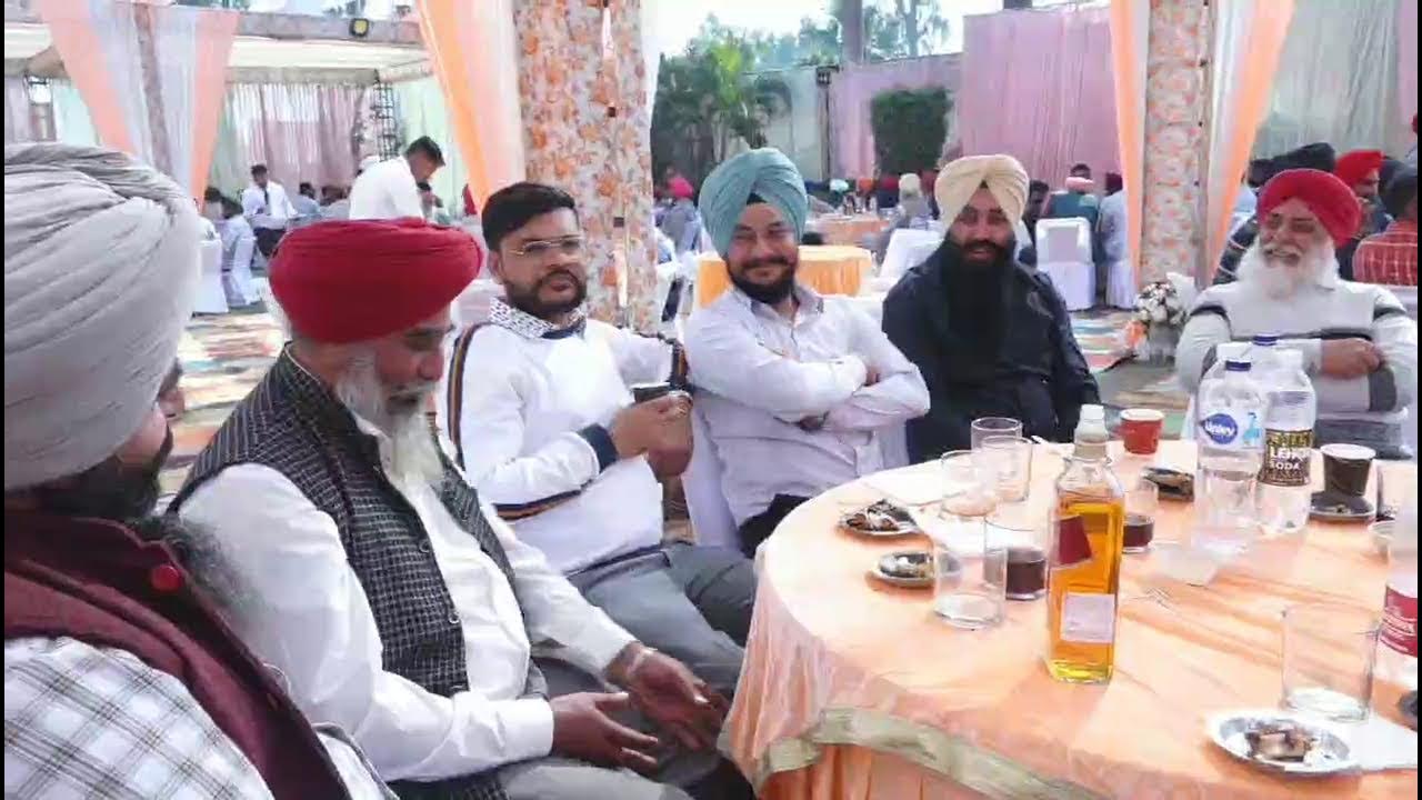 TODAY LIVE WEDDING CEREMONY SATNAM SINGH WEDS NAVPREET KAUR 11 FEB 2024 - YouTube