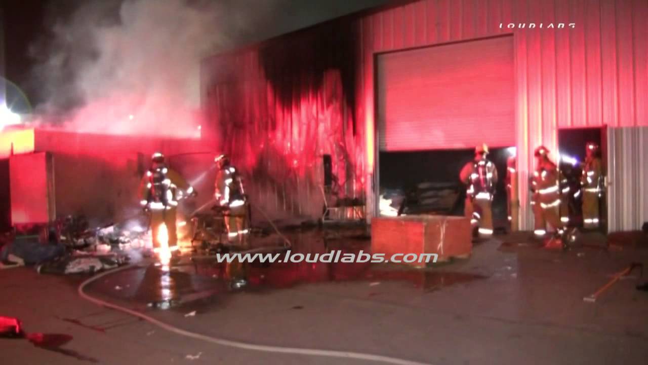 Outside Fire / Pomona RAW FOOTAGE - YouTube