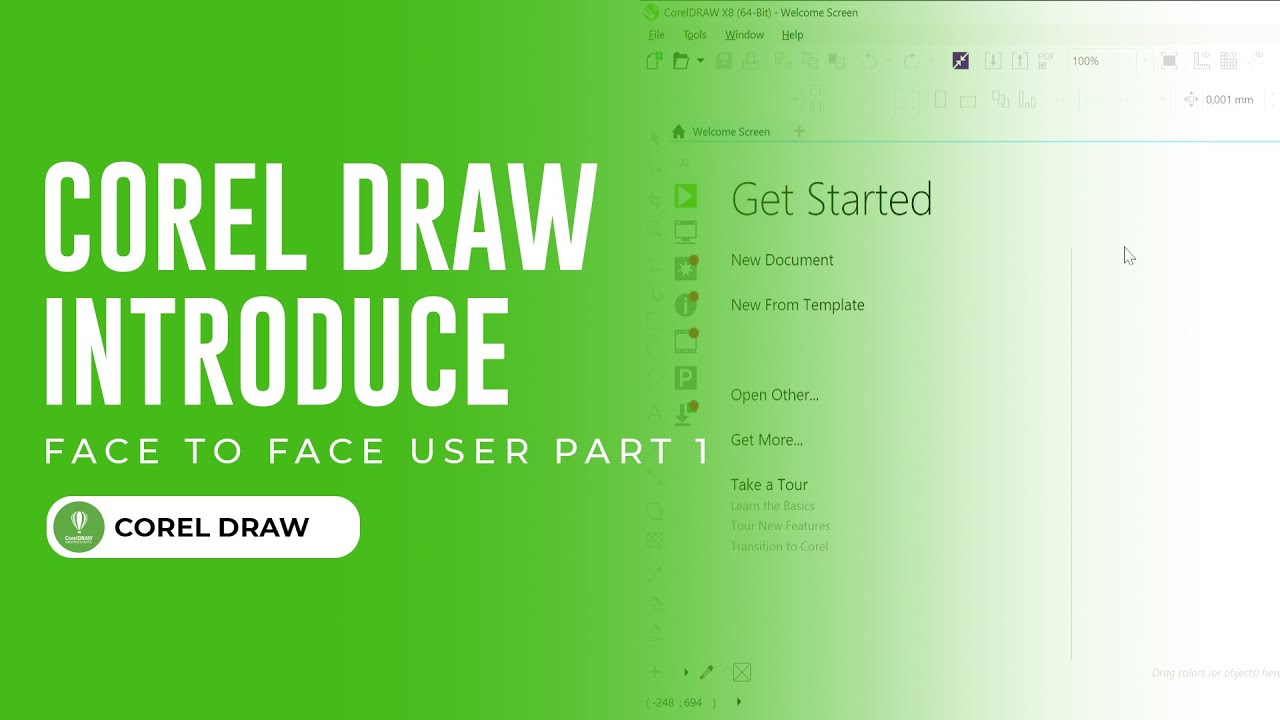 INTRODUCE BASIC CORELDRAW PART 1 - YouTube