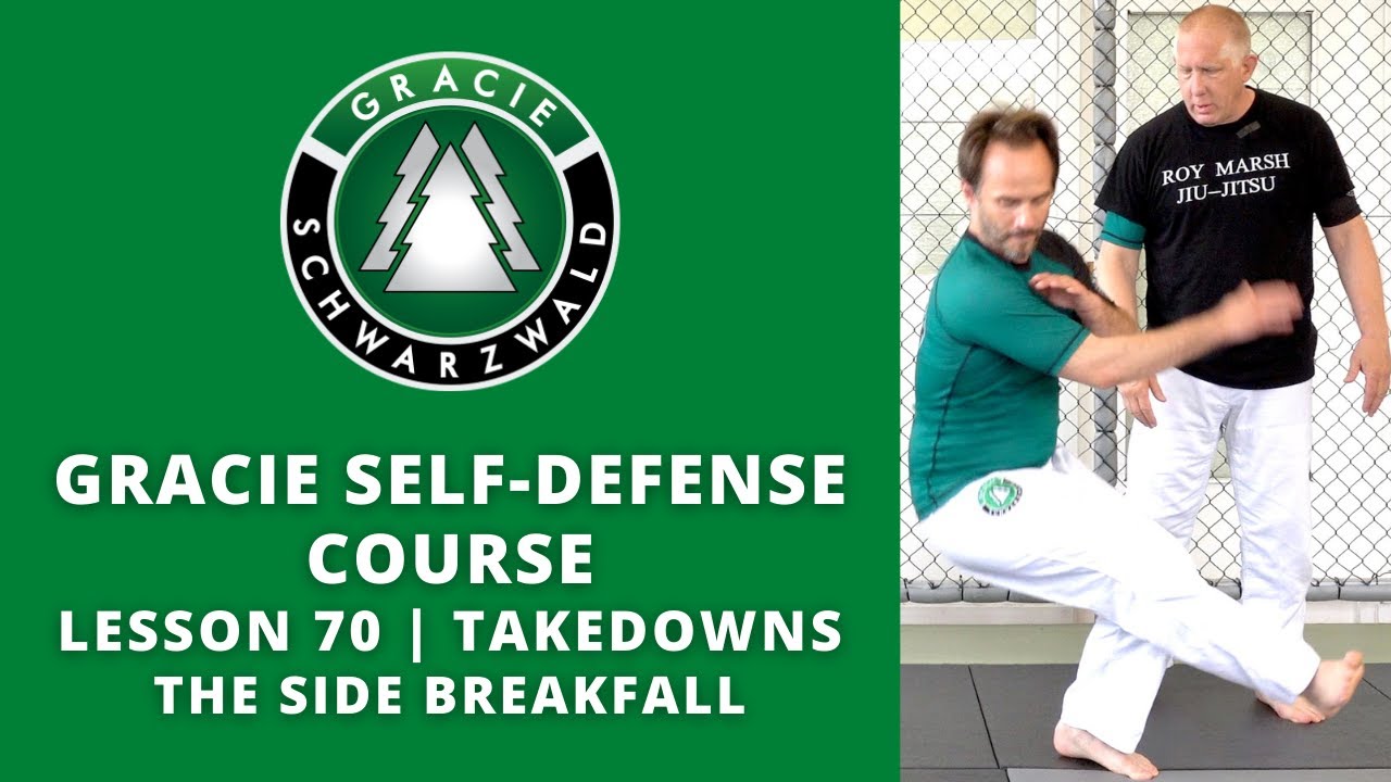 BJJ Self-Defense Course | Lesson 70: The Side Breakfall - YouTube