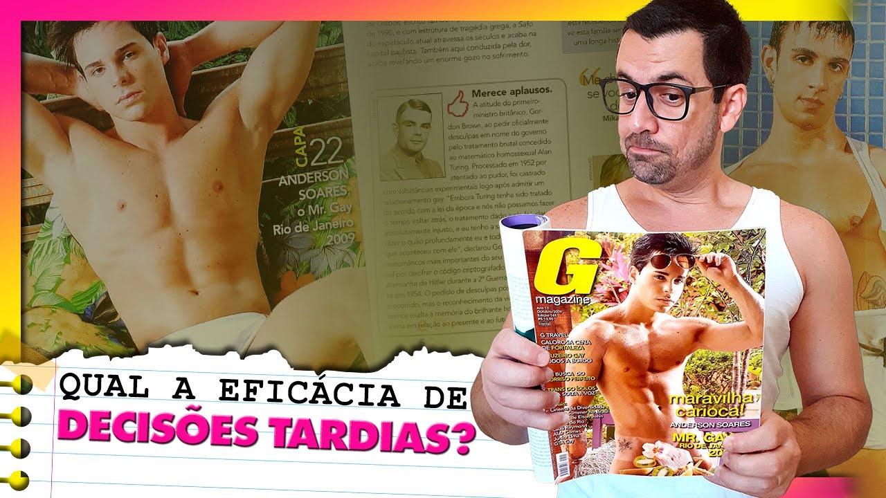 Qual a eficácia de decisões tardias? | G magazine: Anderson Soares - YouTube