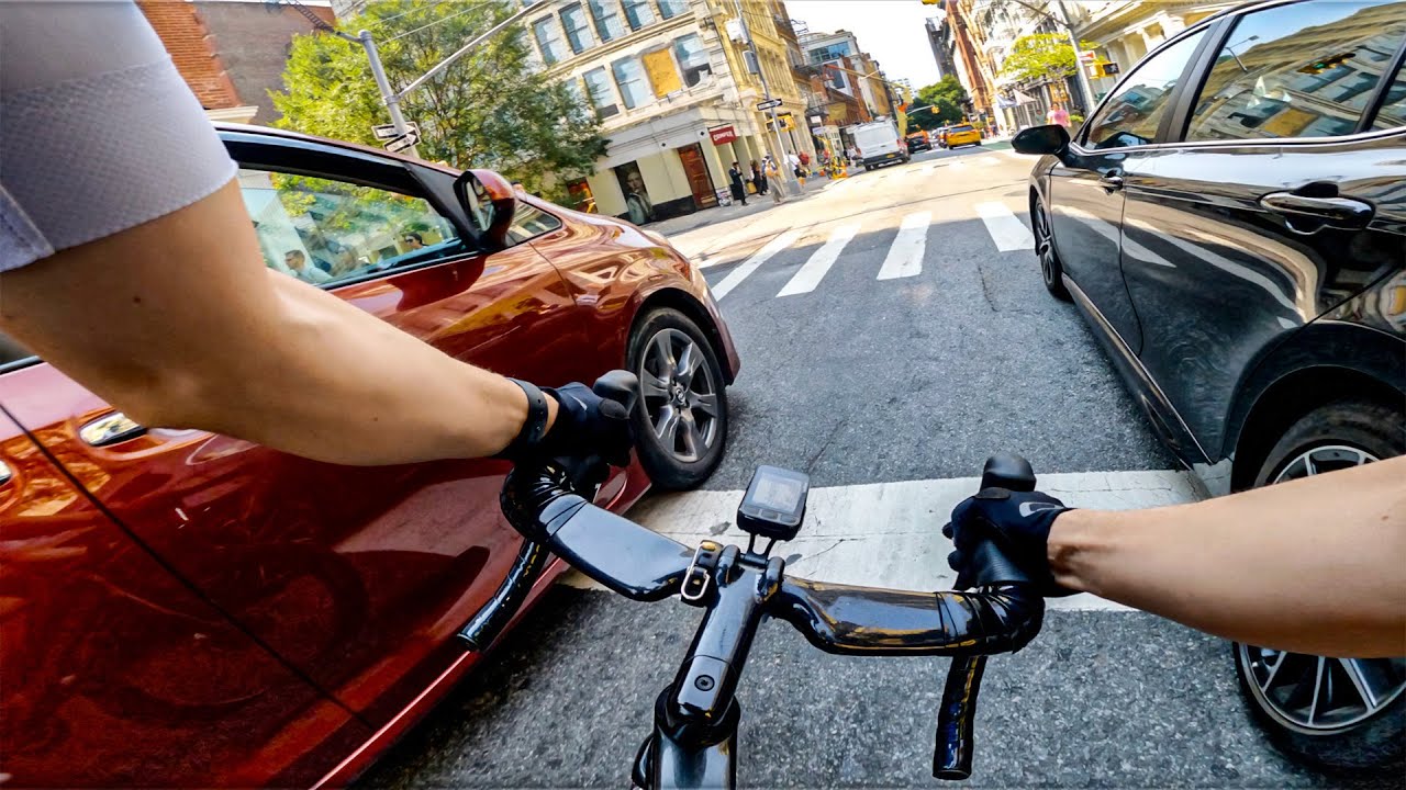An Early September NYC Bicycle Commute - YouTube