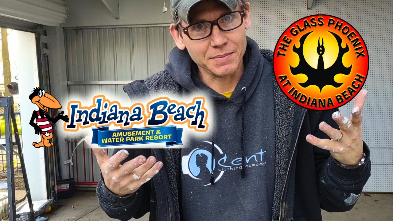 Creating the Glass Phoenix storefront at Indiana Beach Amusement park ...