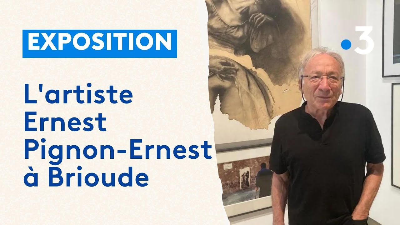 L'artiste Ernest Pignon-Ernest investit les murs du Doyenné à Brioude ...