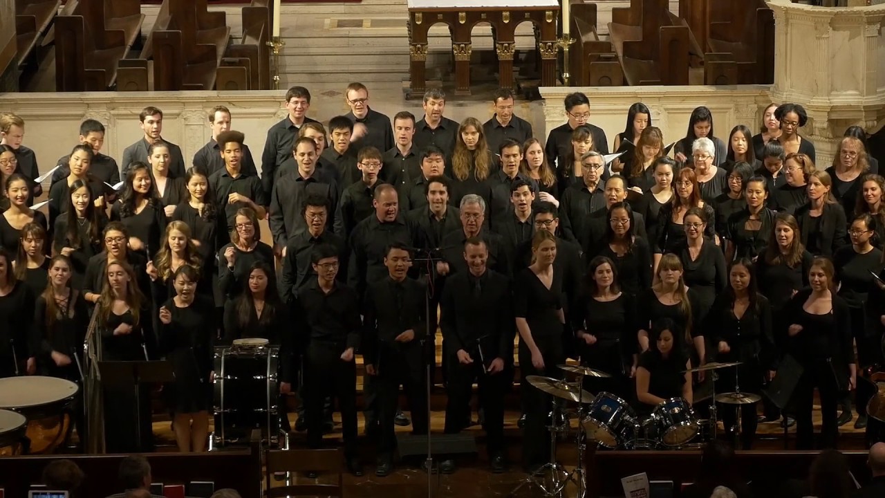 USC Thornton University Chorus - You Can't Stop the Beat - YouTube