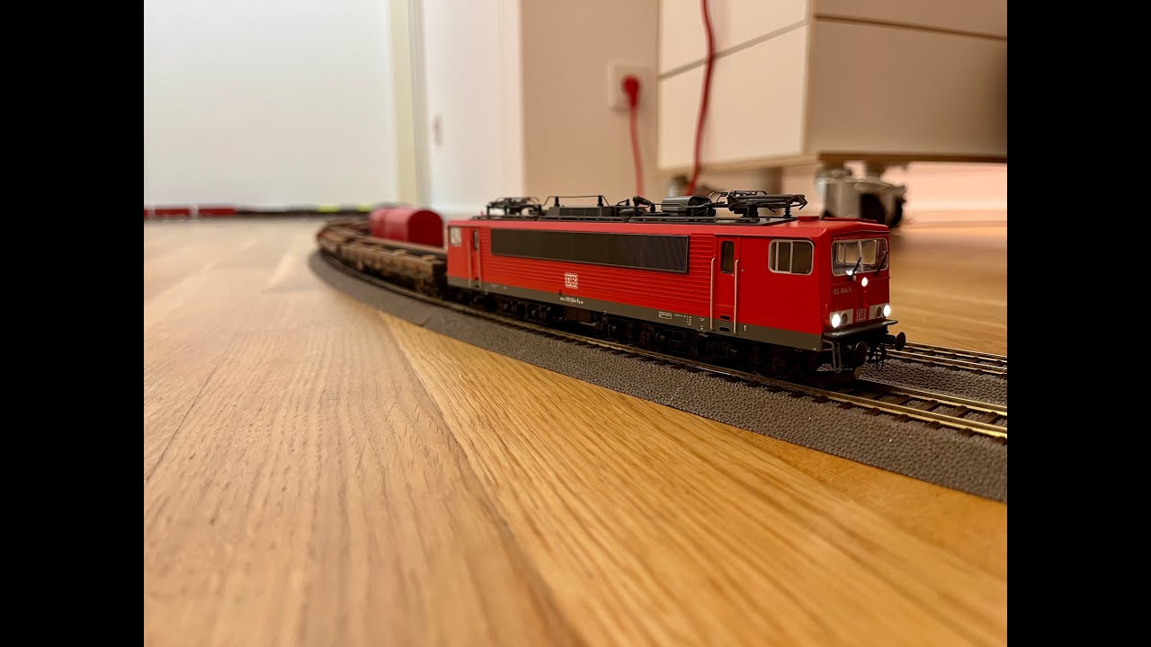 Class 155 with Mixed Train &Class 187 with Coil Train I Br 155 mit EV ...