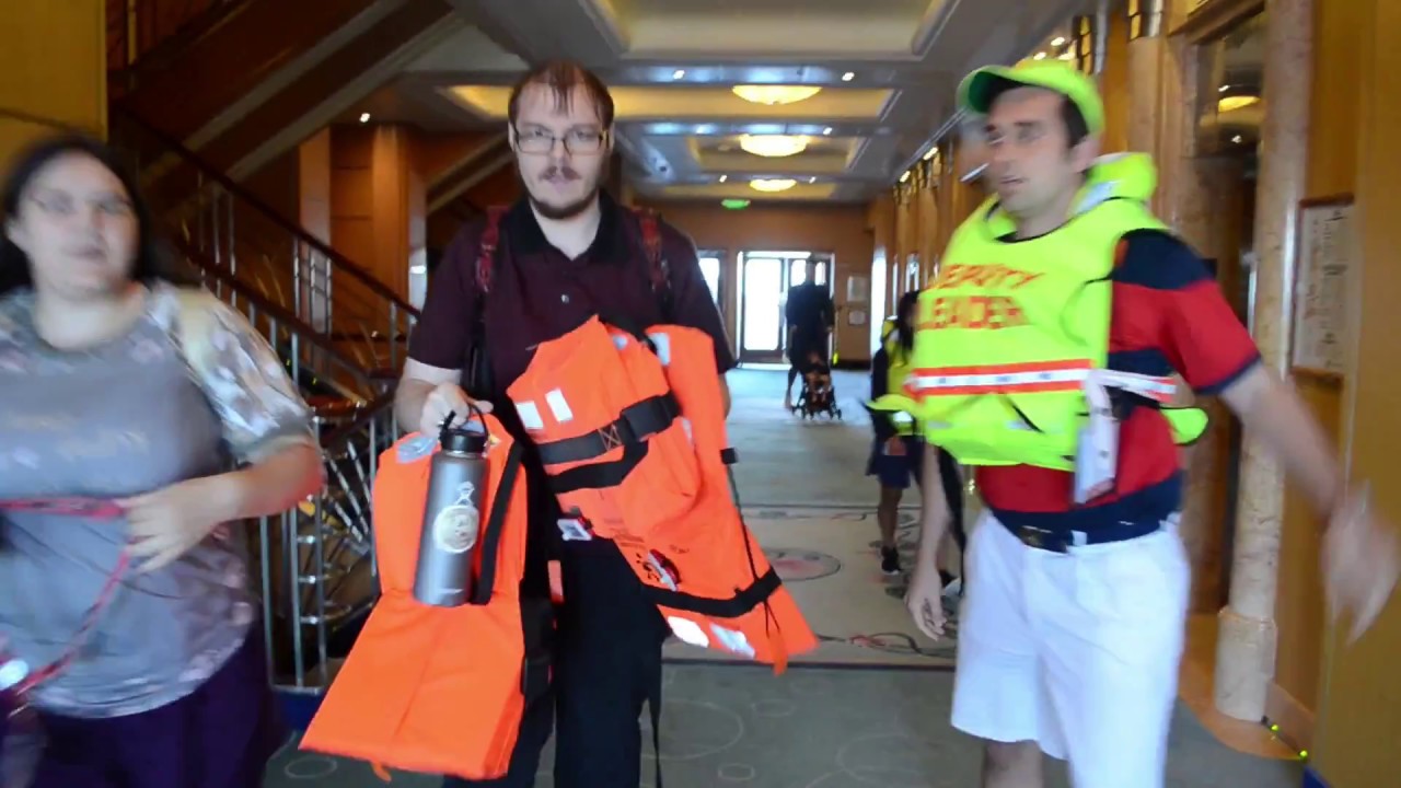Disney Cruise Alarm on the High Seas - YouTube