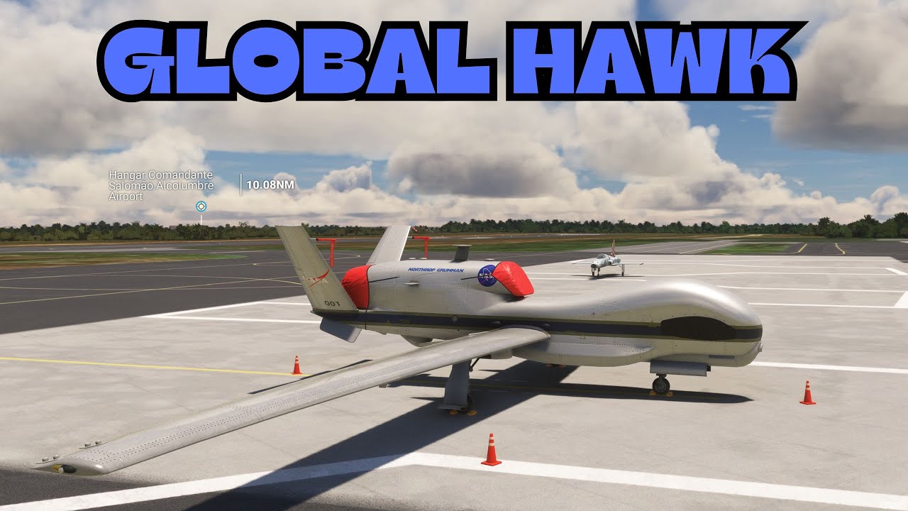 Microsoft Flight Simulator Global Hawk Quick Flight in Macapa Brazil ...