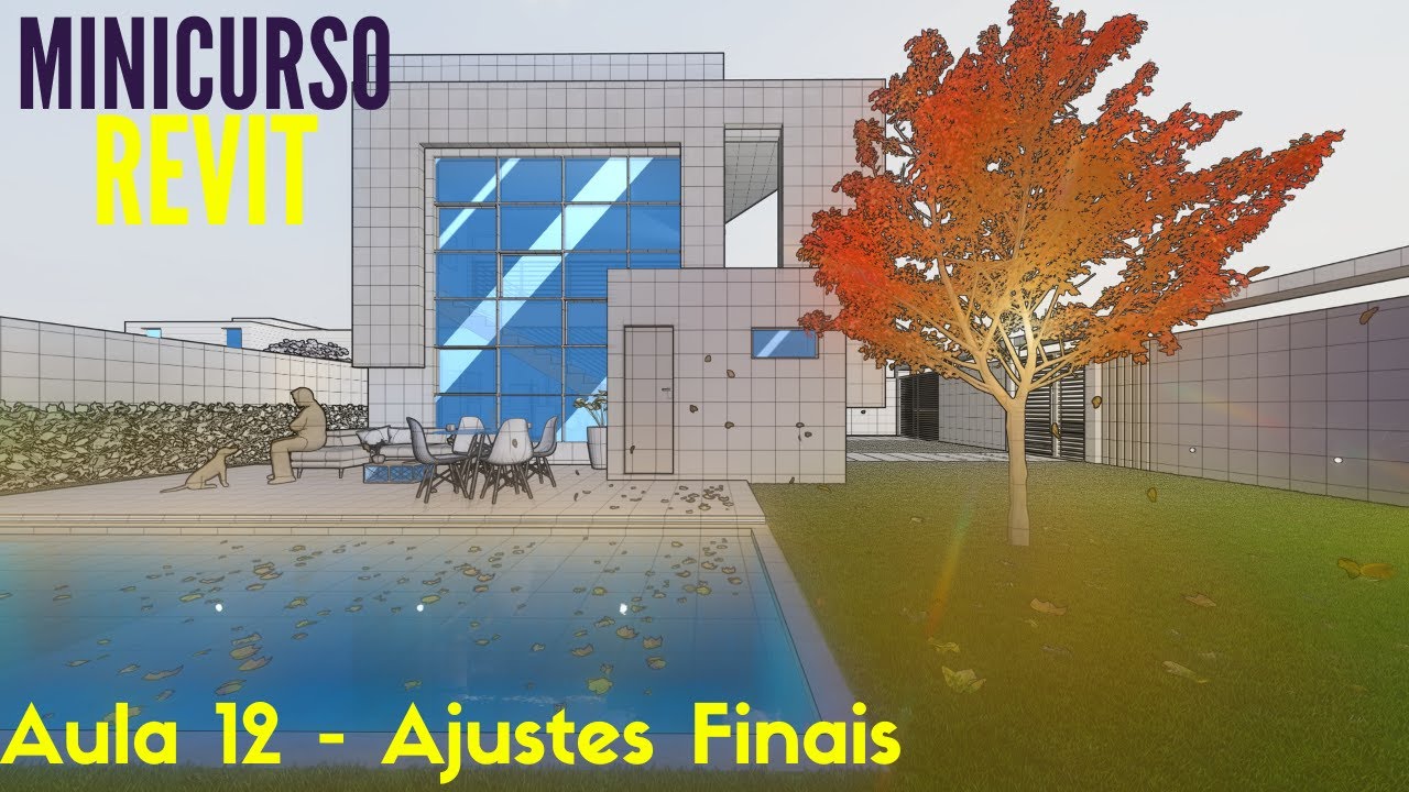 Curso Básico de REVIT - Aula 12 - Ajustes finais - YouTube