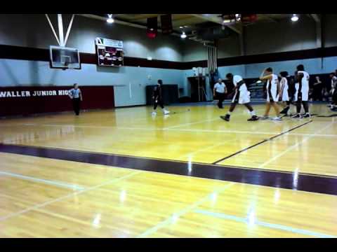Schultz 8th-A vs Waller Jr High - YouTube