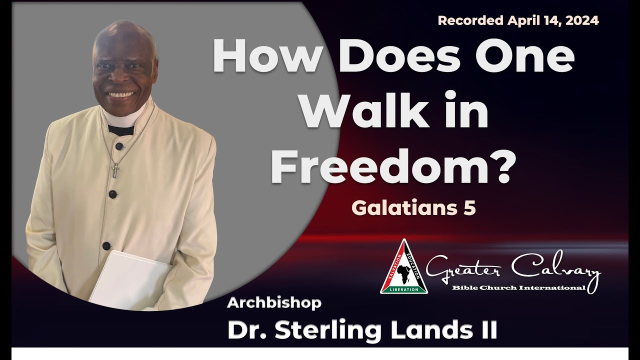 How Does One Walk in Freedom? - YouTube