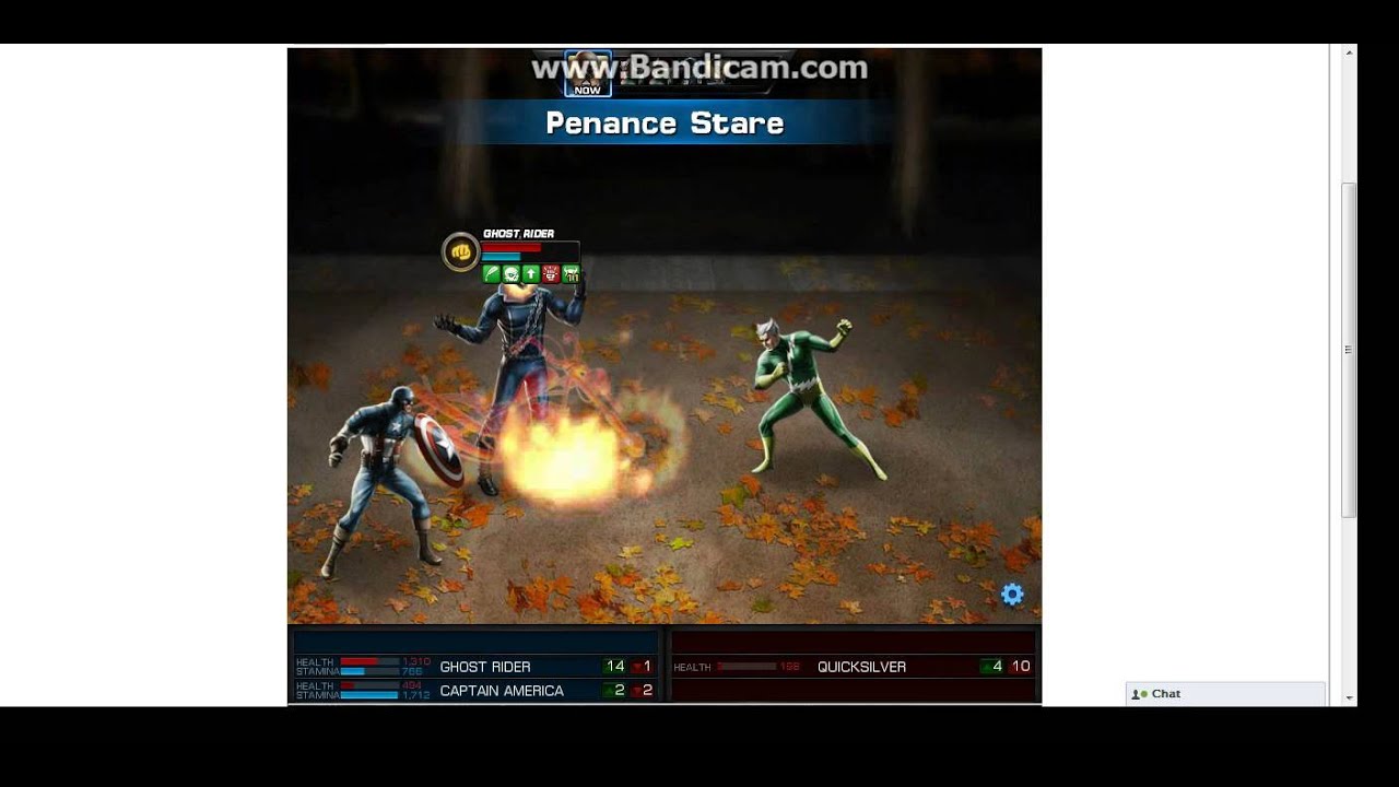 Marvel Avengers Alliance - Ghost Rider Penance stare 27k damage - YouTube