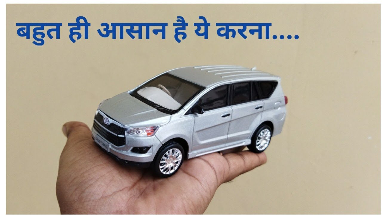 INNOVA CRYSTA MODIFIED WITH TINTED GLASS OF CENTY SCALE MODEL - YouTube