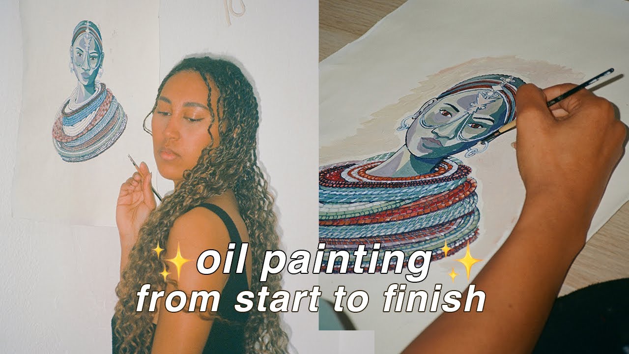 Finding Creative Inspiration Painting my First Bigger Oil Painting ...