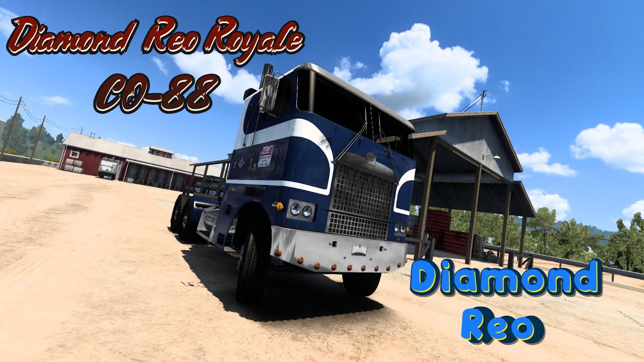 American Truck Simulator 🚛| Diamond Reo Royale CO-88 |🚛 #191 #gaming # ...