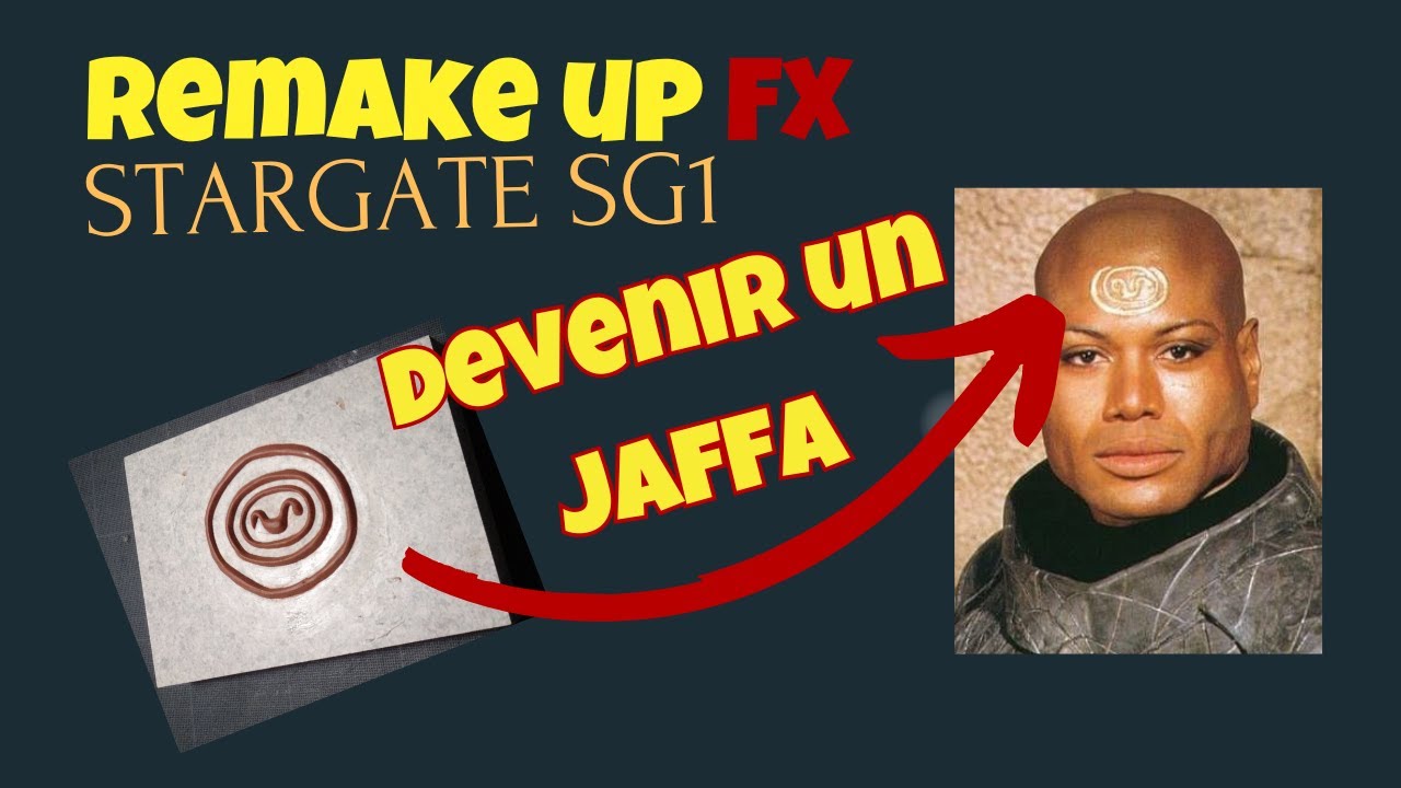 COMMENT FAIRE UNE PROTHÈSE DE JAFFA - Stargate SG1 - Cosplay ...