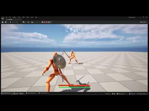 Unreal Engine 5.4 GASP Motion Matching RPG Combat. - YouTube