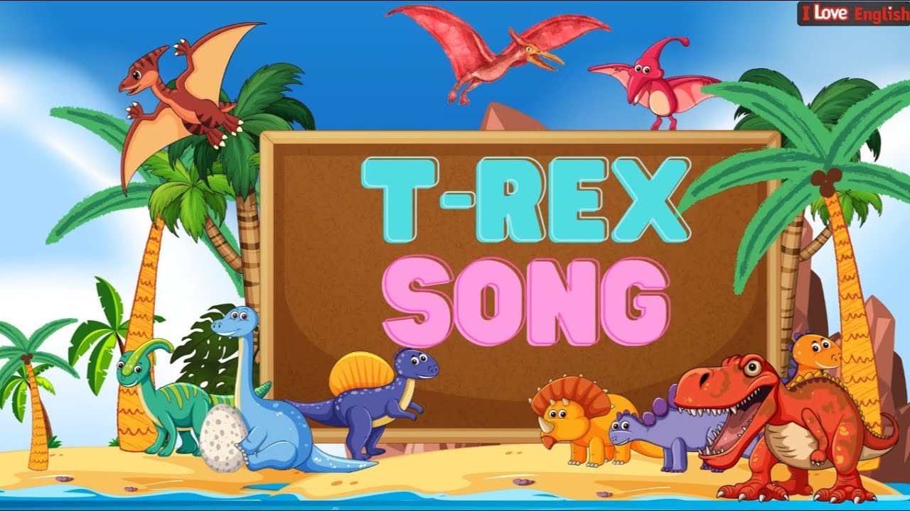 T-Rex Song / Educational Songs / Wonderful world 4/ T Rex Song ...