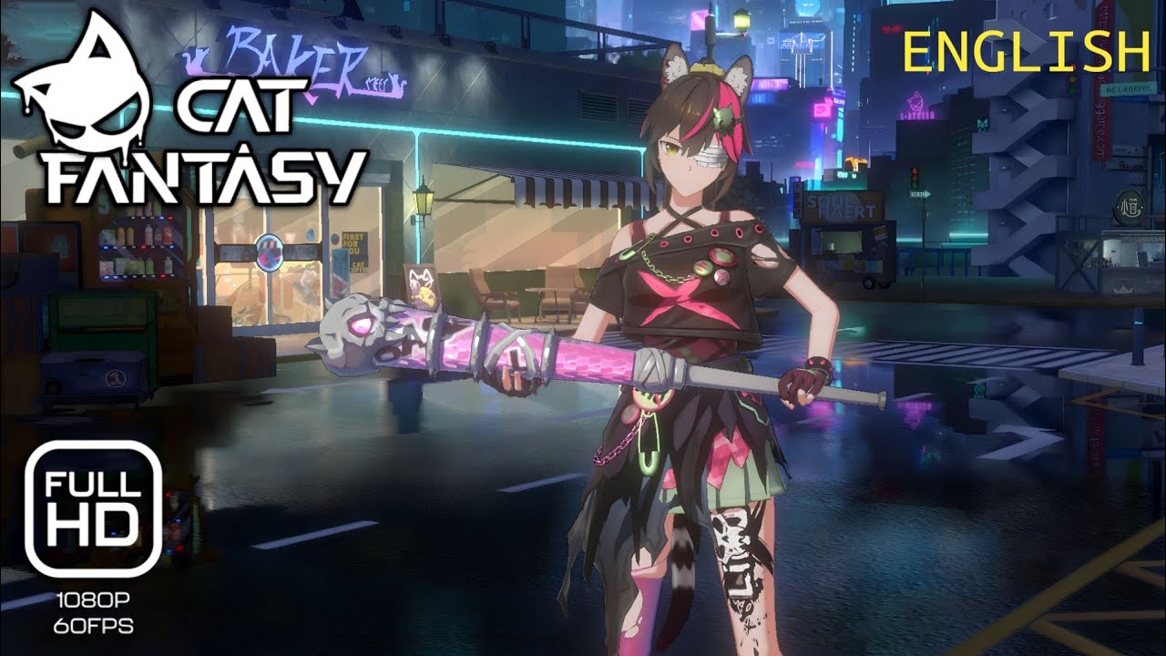 Cat Fantasy Gameplay (English CBT) MaxGraphics 60FPS (Download Link ...