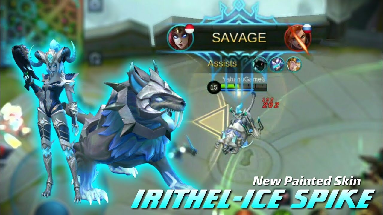 MOBILE LEGENDS NEW COLOURED SKIN - IRITHEL PAINTED SKIN | YAHANU GAMER ...