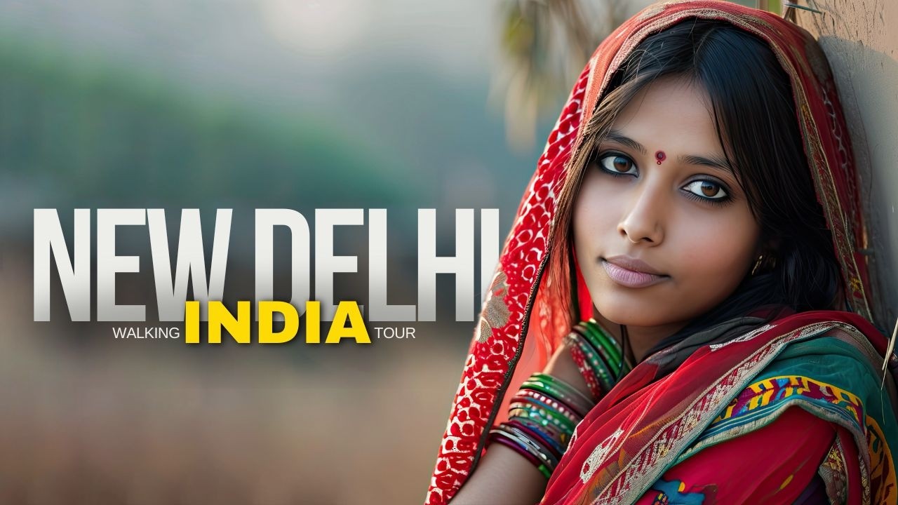 Discovering the Vibrant Heart of NEW DELHI - INDIA's Walking tour in ...