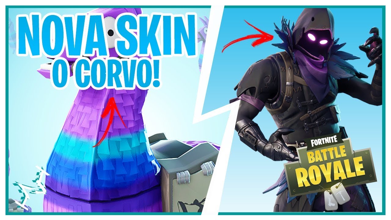 FORTNITE - COMO OBTER A SKIN DO CORVO FACILMENTE - YouTube