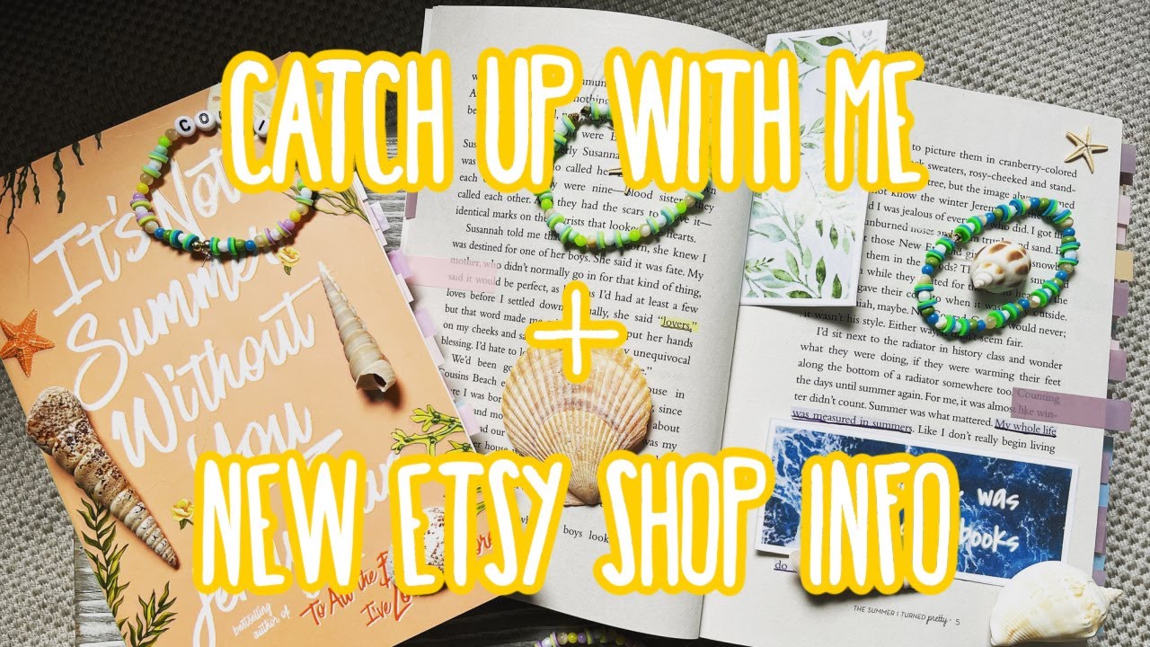 ALL THE UPDATES: Books, Bracelets & NEW Etsy shop! - YouTube