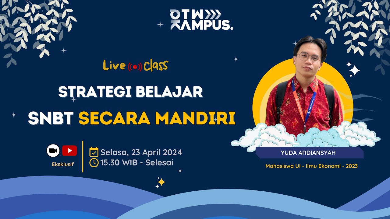 Strategi Belajar SNBT Secara Mandiri - YouTube