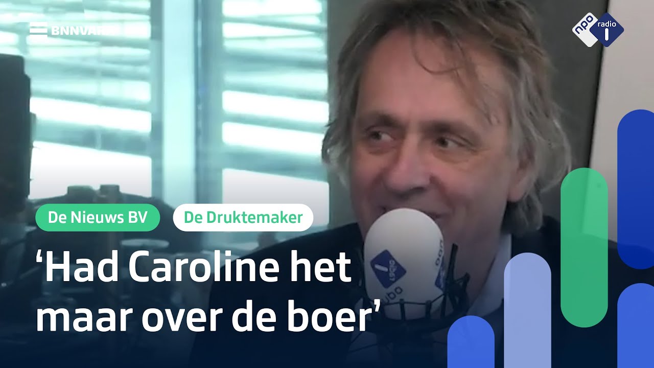 Marcel van Roosmalen wil dat Caroline van der Plas het weer over de boeren heeft | NPO Radio 1 ...
