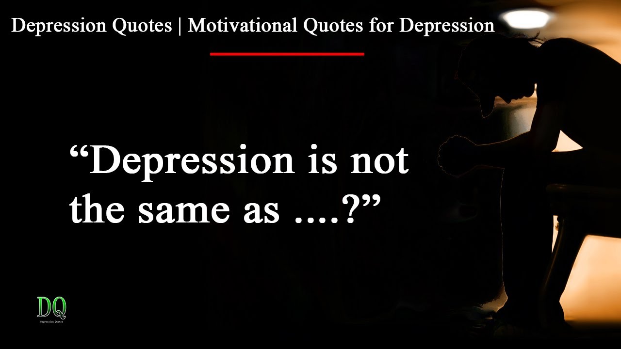 Short Depression Quotes | Inspirational Depression Quotes | Deep Quotes ...